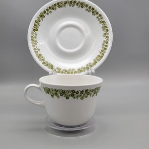 Vintage Corelle Corning Ware Spring Blossom - Lazy Daisy Plates Cups ...