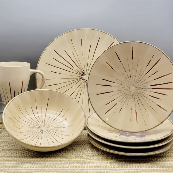 Mid Century Modern Dinnerware - Etsy