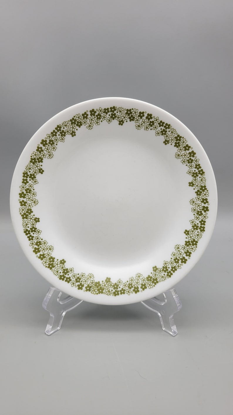 Vintage Corelle Corning Ware Spring Blossom - Lazy Daisy Plates Cups ...