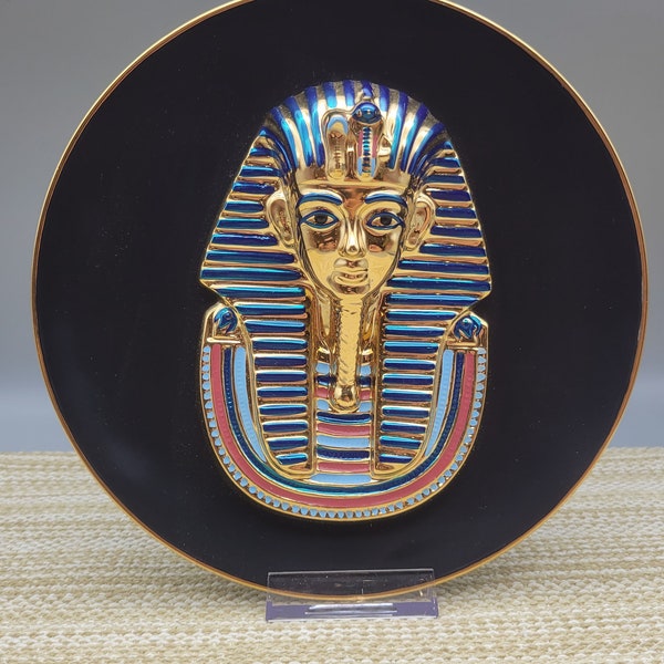 Porcelain Pharaoh Plate - Etsy