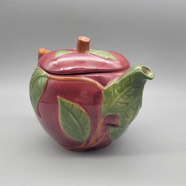 Apple Teapot - Etsy