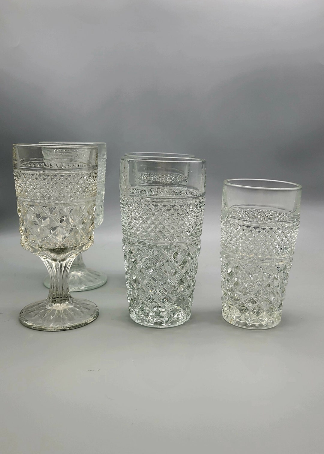 Vintage Wexford Glassware by Anchor Hocking: Mid-century Barware ...