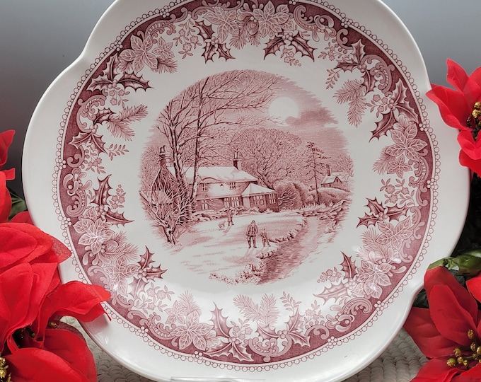 Spode Winter's Eve in Blue and White { Spode Oval Platter { Dinner ...