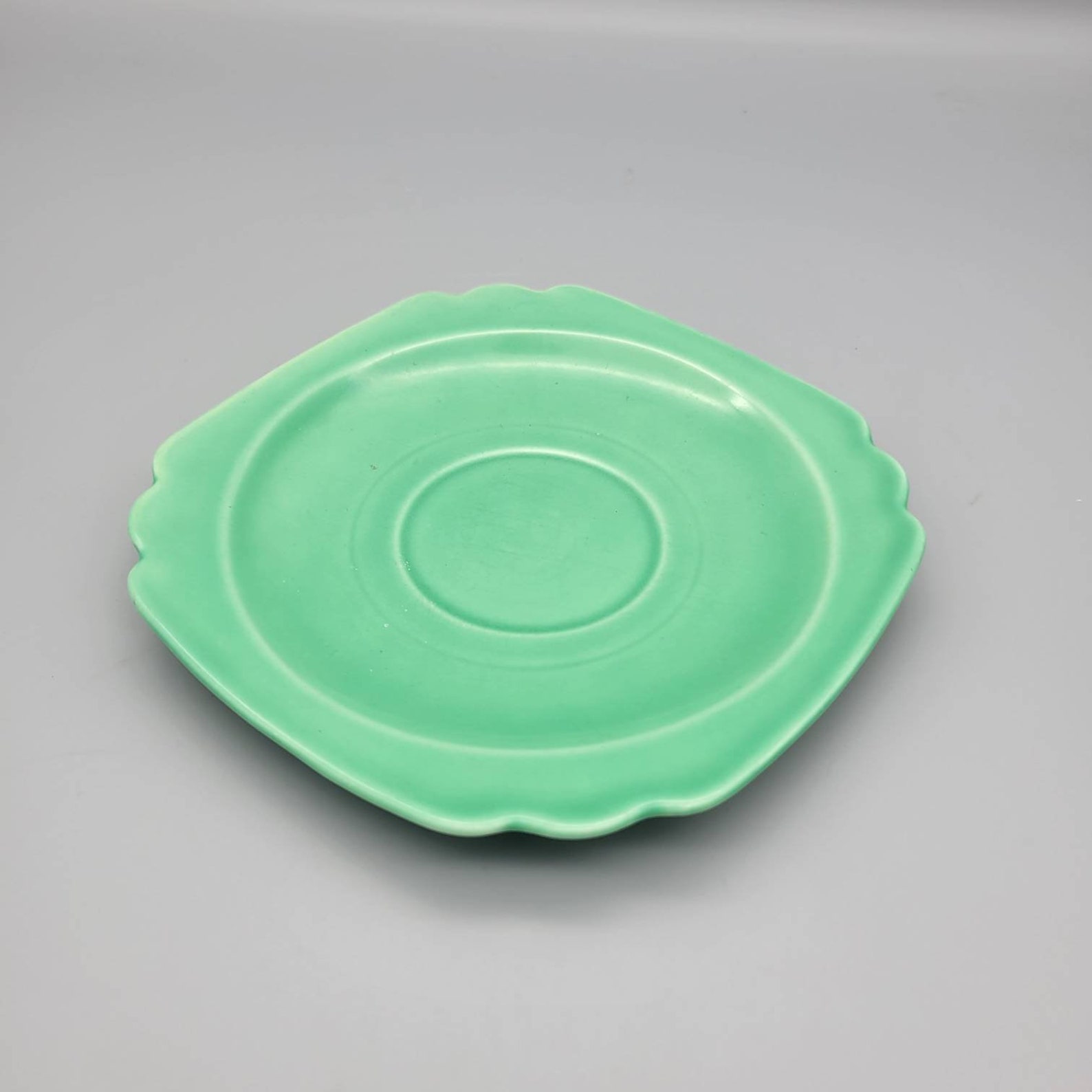 Vintage Homer Laughlin Riviera Fiesta Ware Luncheon Plates Cups ...