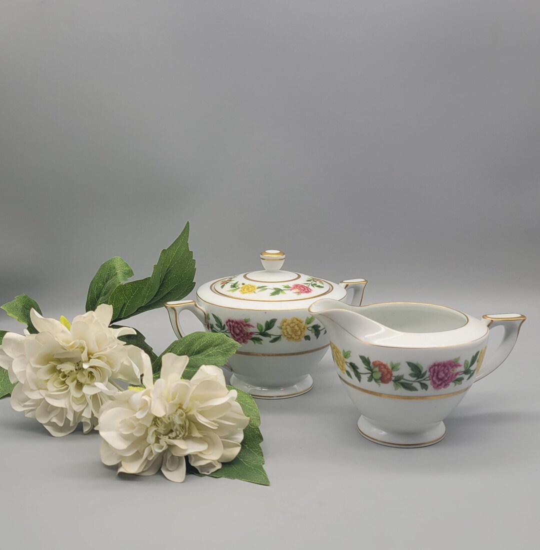 Vintage Mikado Fine China in Patio Pattern Occupied Japan - Elegant ...