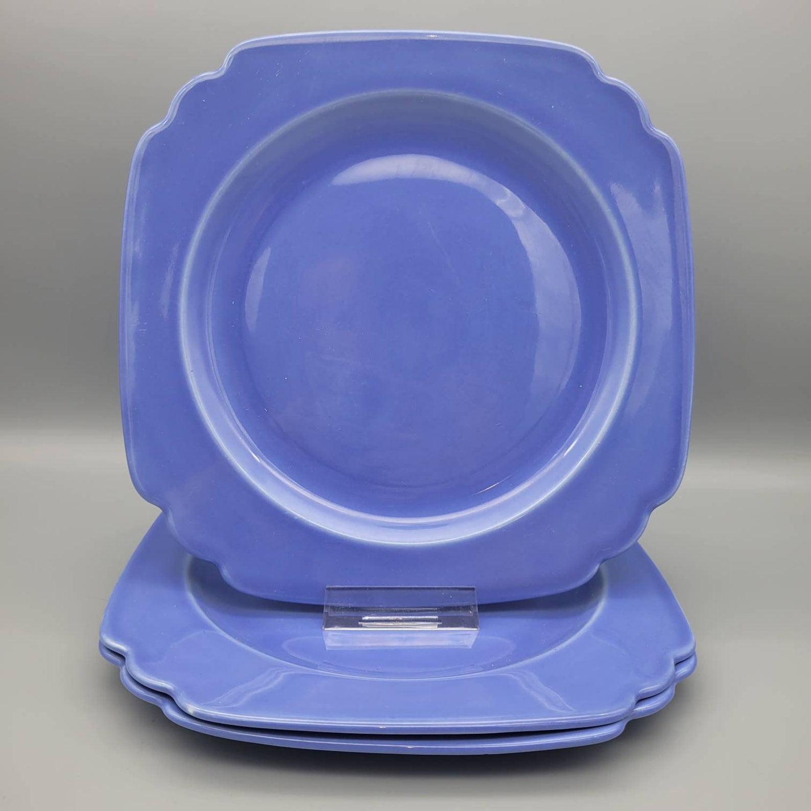 Vintage Homer Laughlin Riviera Fiesta Ware Luncheon Plates Cups ...