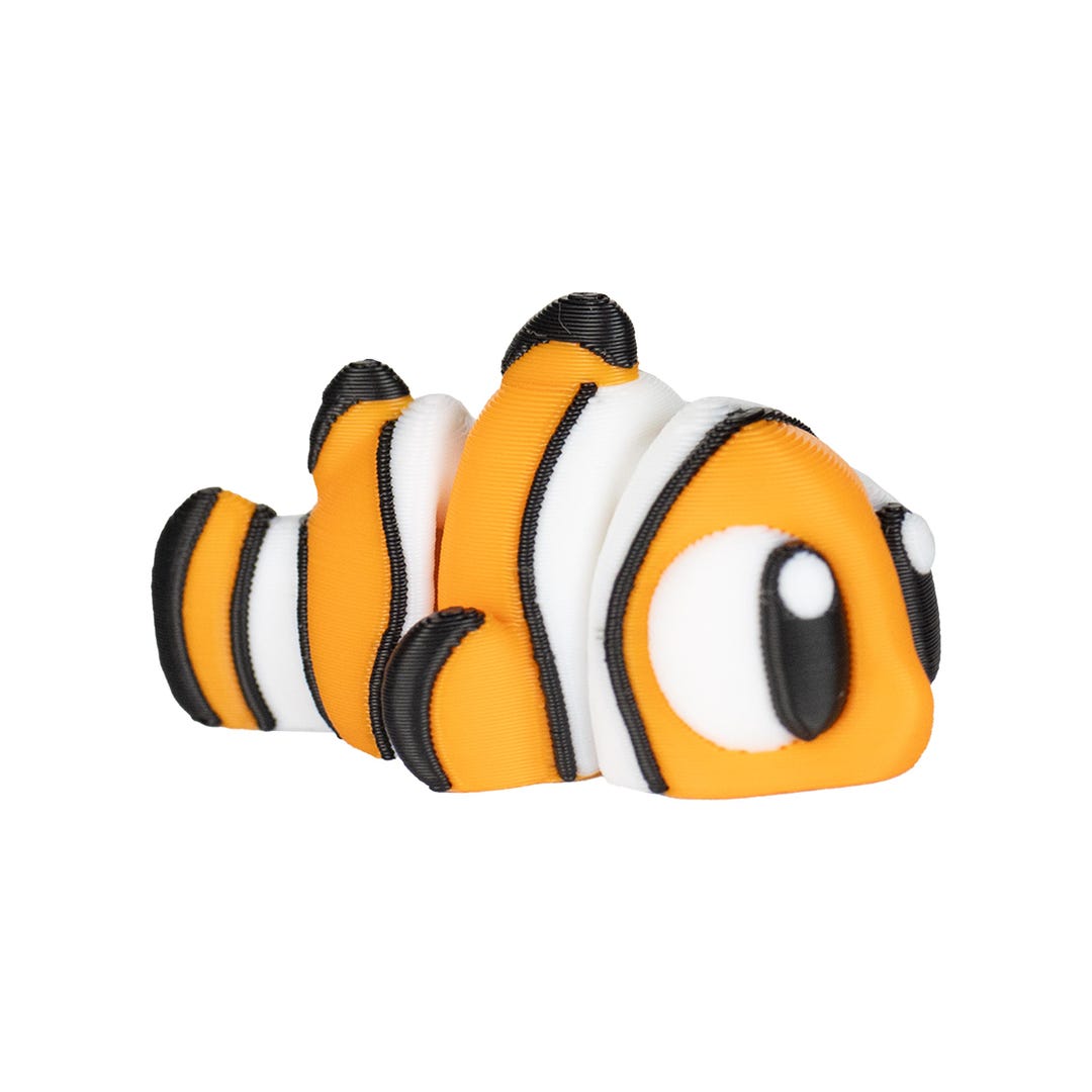 Mini Clown Fish – Cute 3D Printed Clownfish Collectible - Etsy