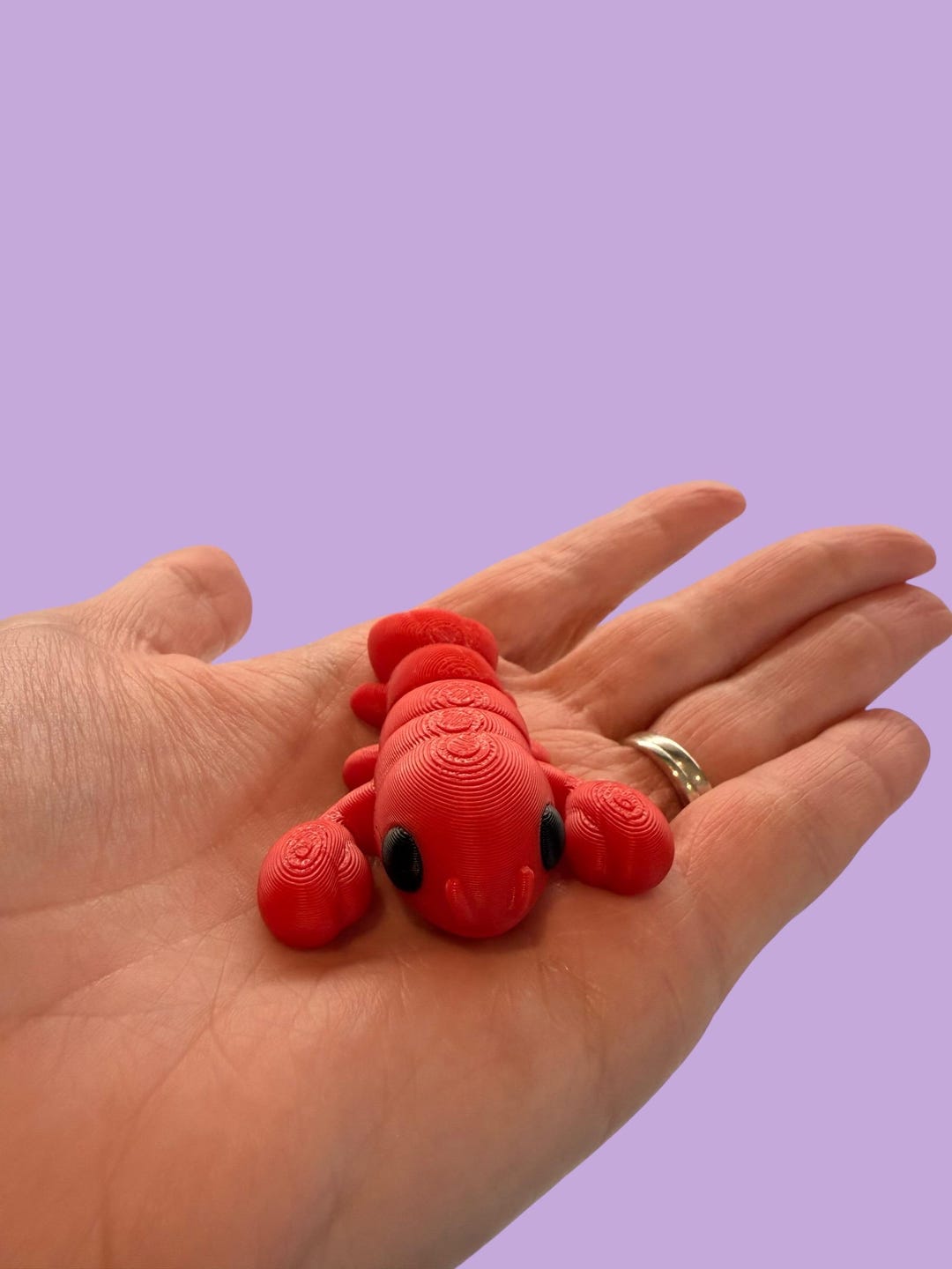 3dprinted - Lobster – Sensory Fidget Toy - Articulated - Desk Toy - 3d ...