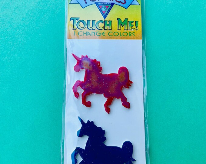 Rare 1980s, NIP, “foamies” (oilies) Glittery, Foamy, Unicorn, Touch Me ...
