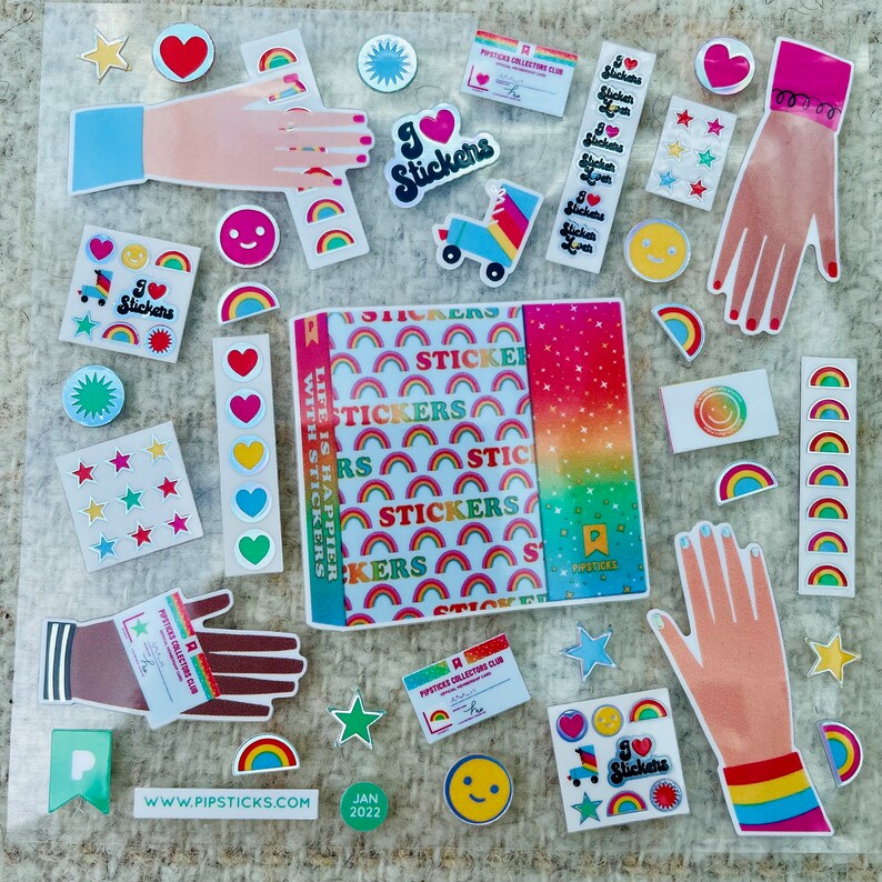 Pipstickers by Pipsticks Stickering Together, Jan 2022 - Etsy