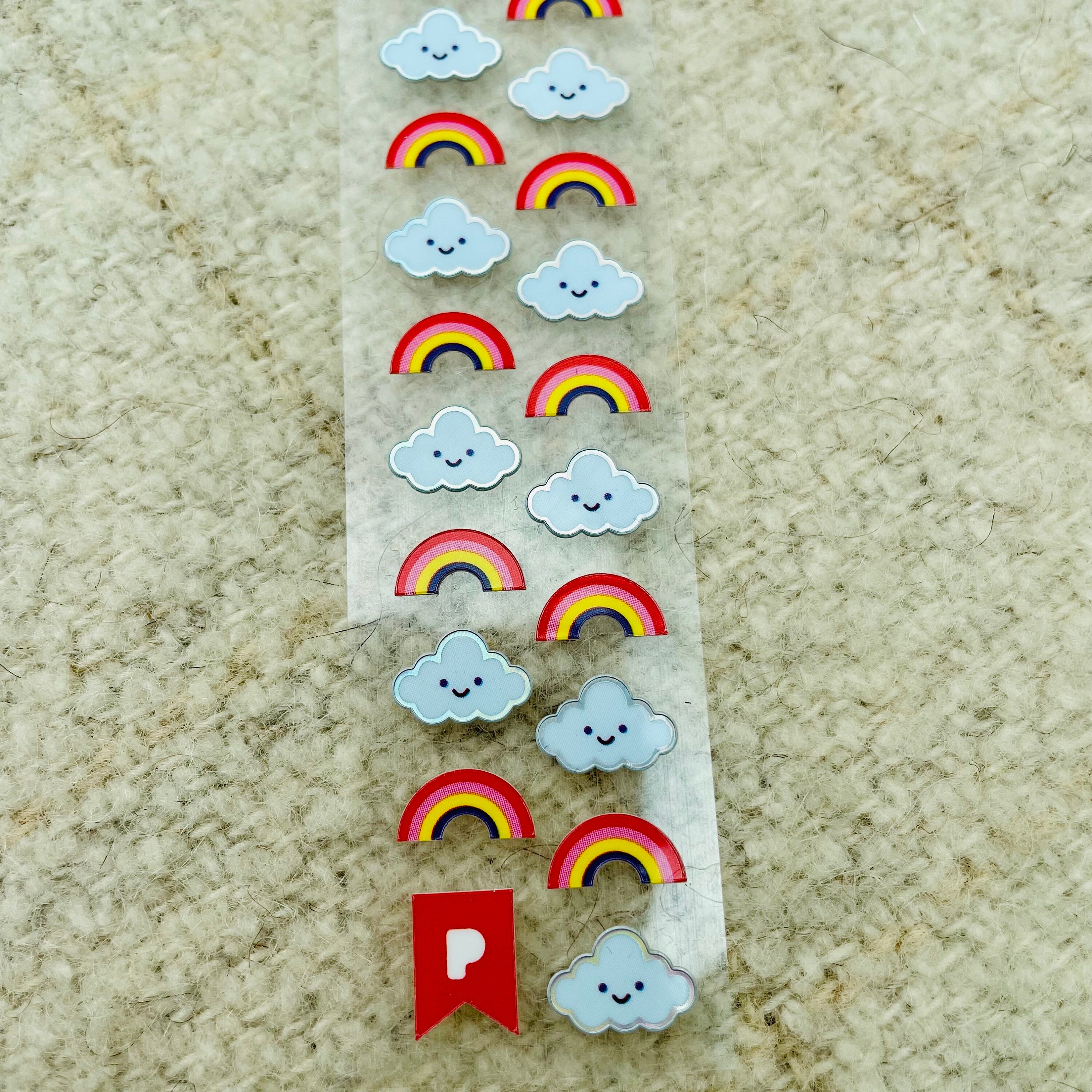 Pipstickers by Pipsticks - Micro Clouds & Rainbows - Etsy
