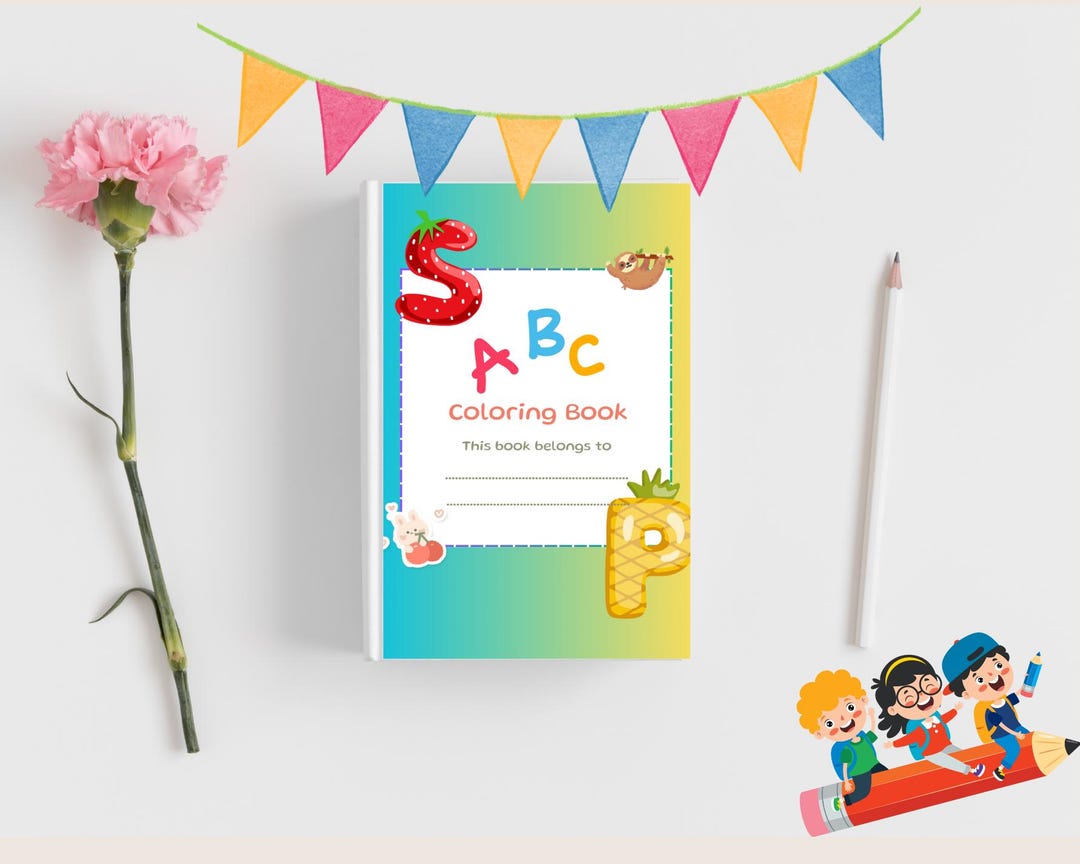 26+ Pages ABC Coloring Book * Alphabet Book* Coloring Alphabet ...