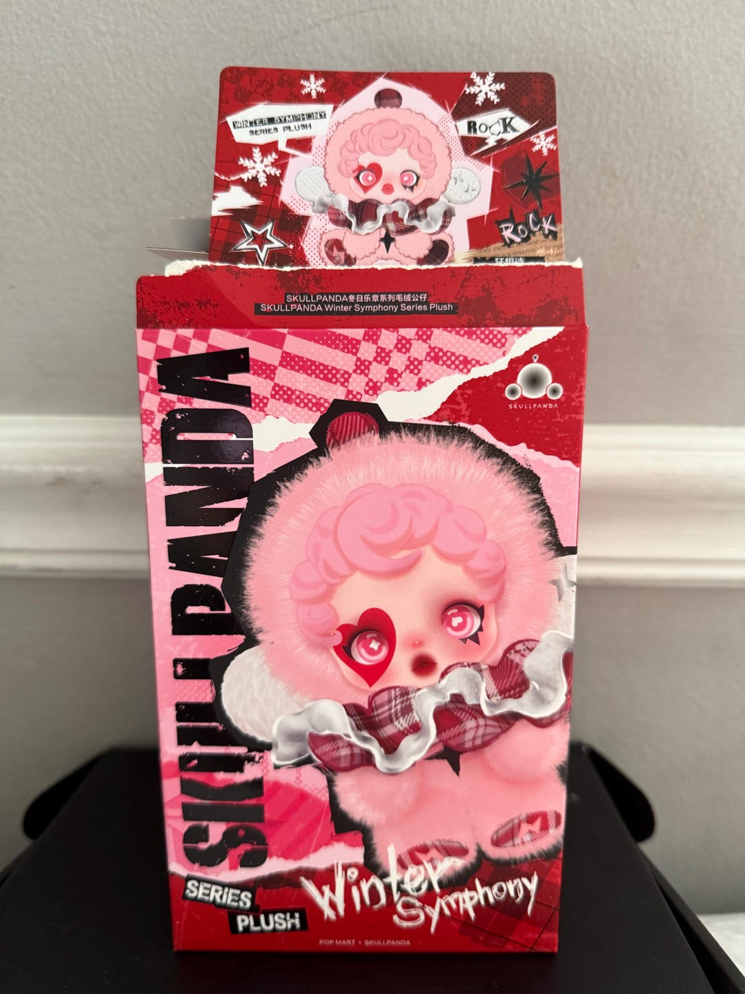 Pop Mart -SKULLPANDA Winter Symphony Series Plush - Authentic ...