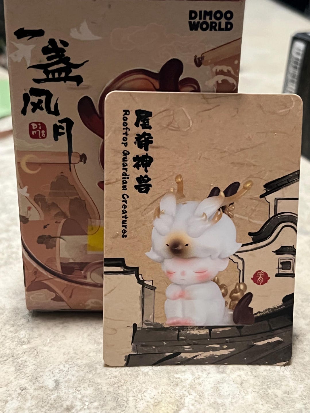 DIMOO Stories in the Cup Series Figures Authentic POPMART Rooftop ...