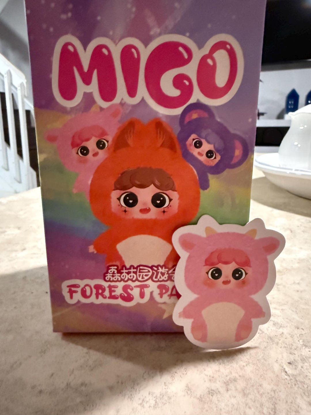MIGO Forest Party Series Plush Blind Box - Cheese Strawberry - Etsy
