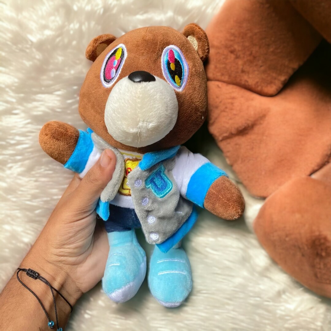 Kanye Graduation Teddybear Plushie, Stuffed Soft Animal, Teddy ...