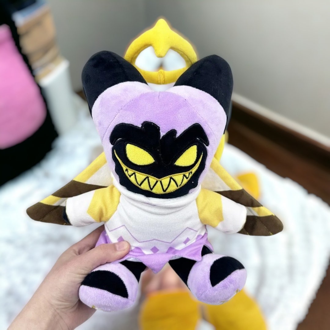 Helluva Adam Hazbin Hotel Plushie, Helluvaboss, Fizzarolli Stolas ...