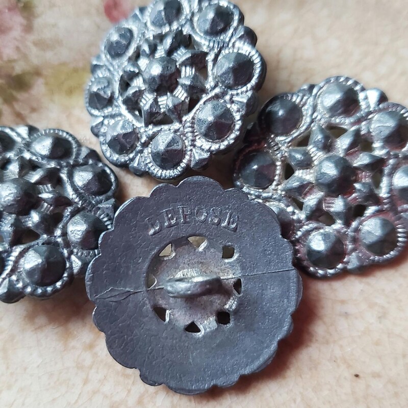 Pewter Buttons - Etsy