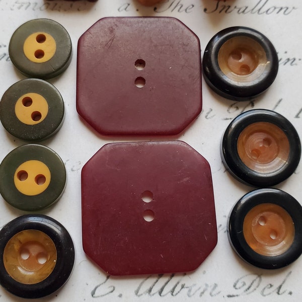 Bakelite Buttons - Etsy