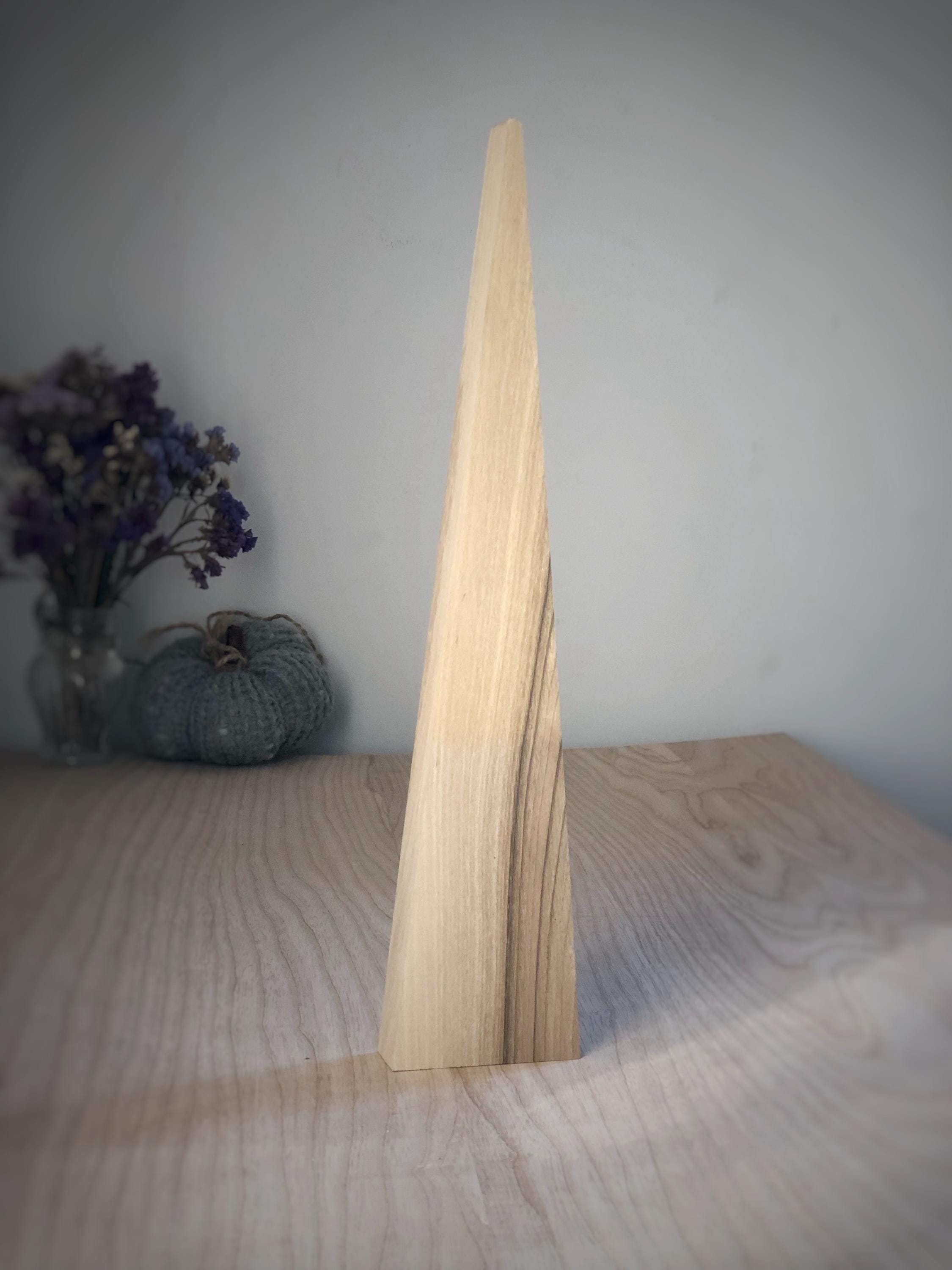 Decorative Wooden Pyramids. Modern Minimalism for Your Interior - Etsy
