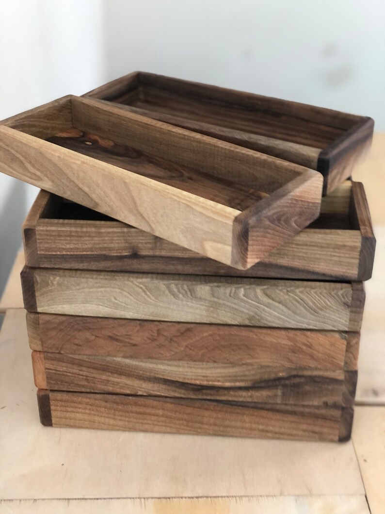 Wooden Seasonal Tray, Rustic Box - Etsy