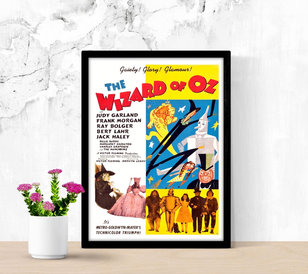 The Wizard of Oz - Poster 30 X 40 - Etsy