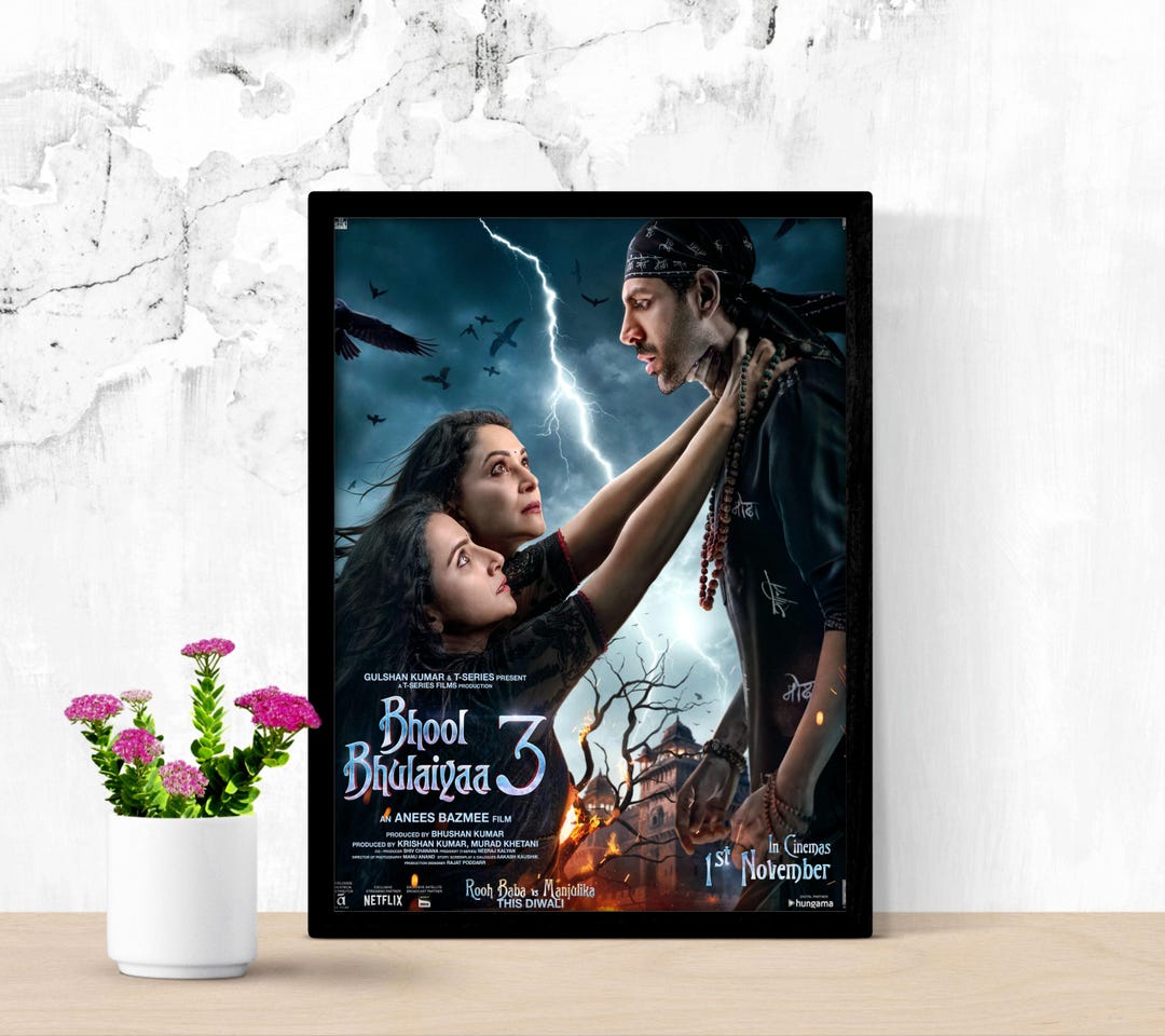 Bhool Bhulaiyaa 3 Poster 30 X 40 - Etsy