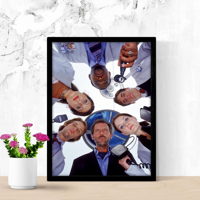 Drawing of House Poster - Etsy UK