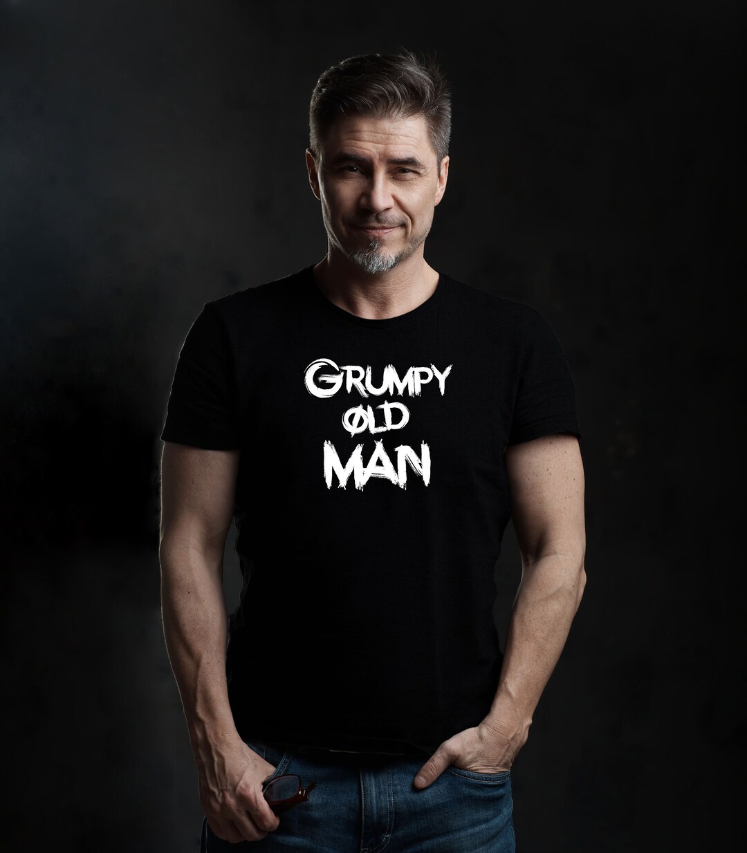 Grumpy Old Man T-shirt Fathers Day, Birthday Gift, Dad Shirt for 40th ...
