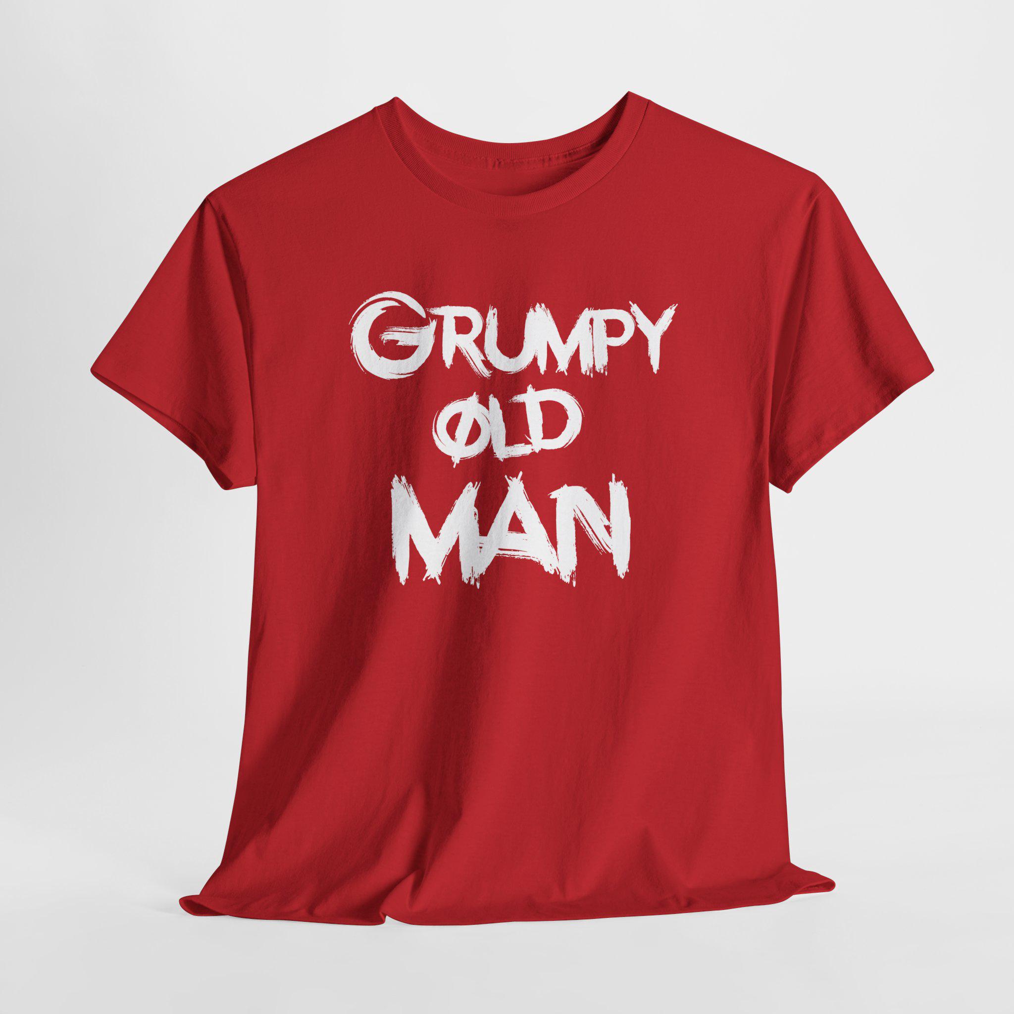 Grumpy Old Man T-shirt | Fathers Day, Old Git Present, Gift for Grandpa ...