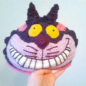 Crochet Cheshire Cat Hat - Alice in Wonderland Halloween Costume - Hats ...