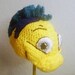 Crochet Flounder the Fish Hat Little Mermaid Hat Crochet - Etsy