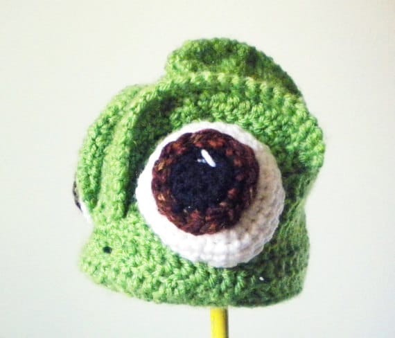 Crochet Pascal the Chameleon Hat - Cartoon Costume Hat - Tangled ...