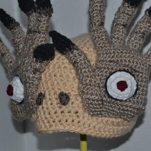 Crochet Pan's Labyrinth Hat - Crochet Monster Hat - Pale Man Hat ...