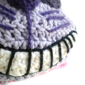 Crochet Cheshire Cat Hat - Alice in Wonderland Halloween Costume - Hats ...