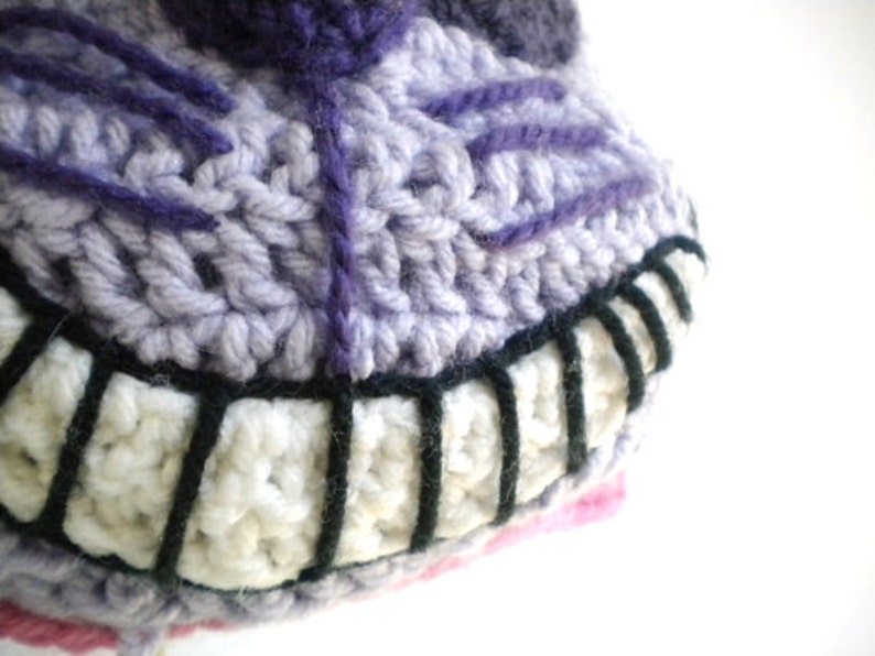 Crochet Cheshire Cat Hat - Alice in Wonderland Halloween Costume - Hats ...