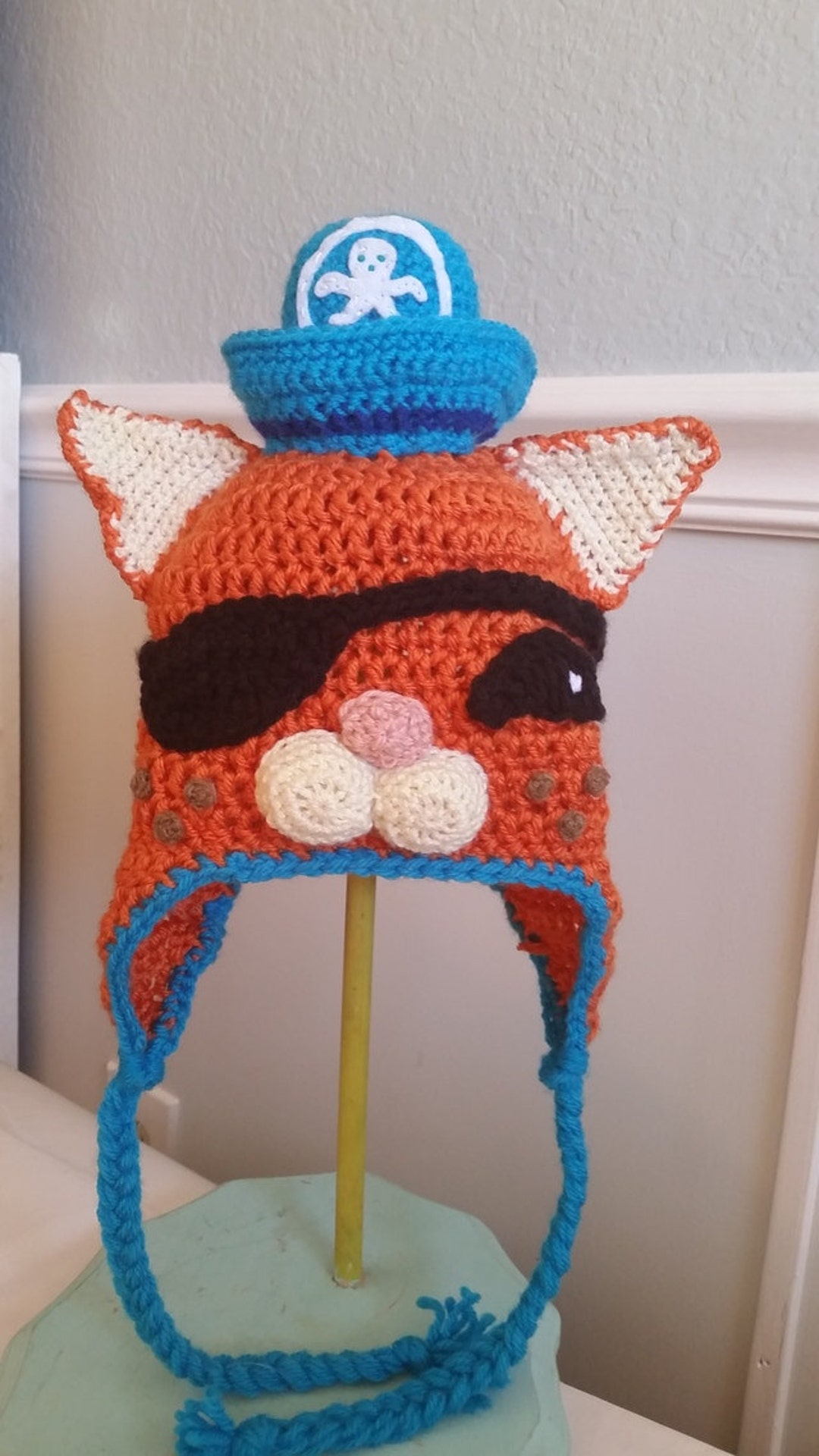Custom Kwazii Hat Octonauts - Etsy