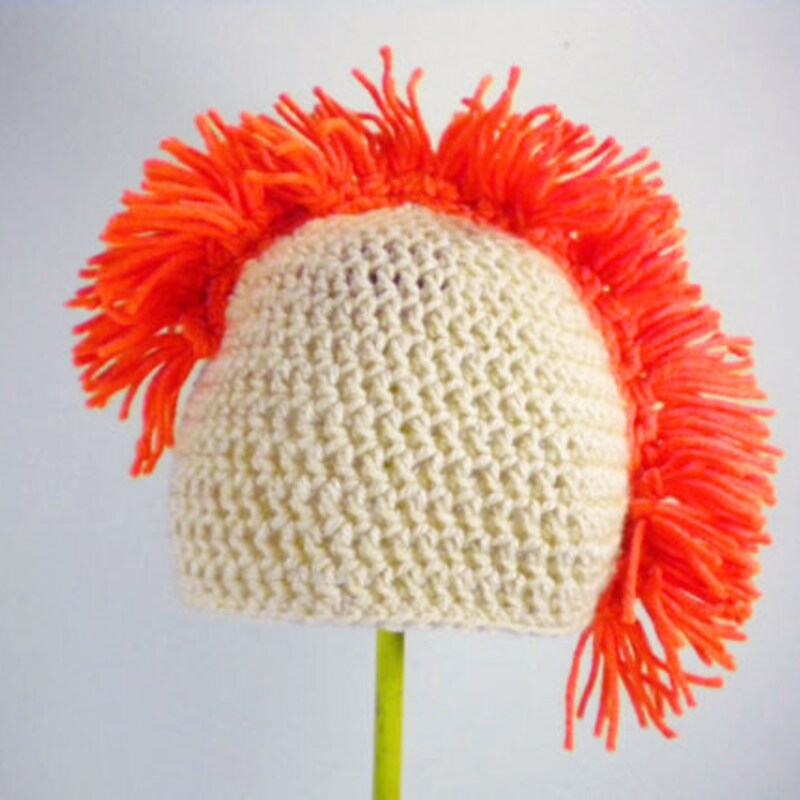 Crochet Mohawk Hat - Etsy