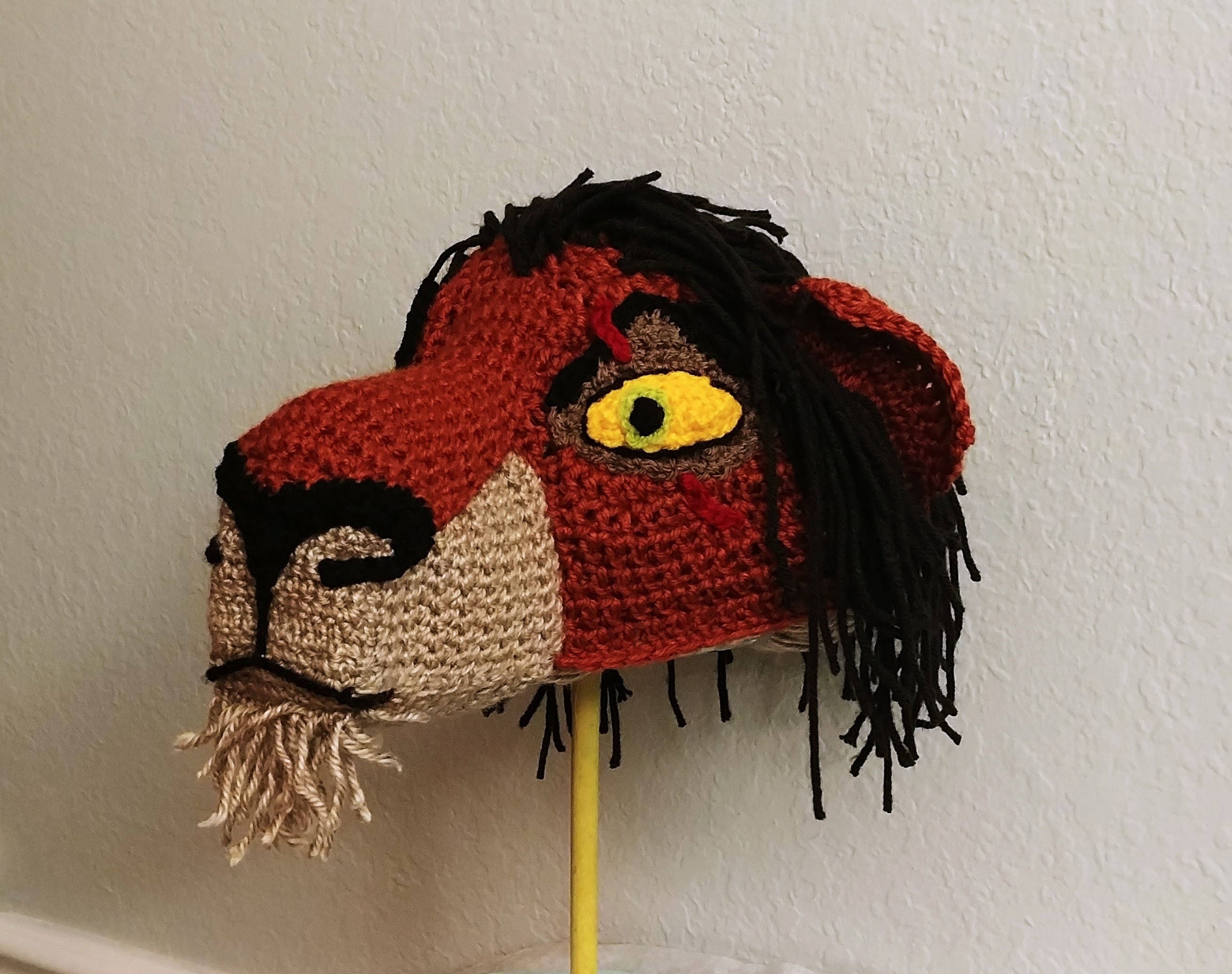 Crochet Lion King Hat