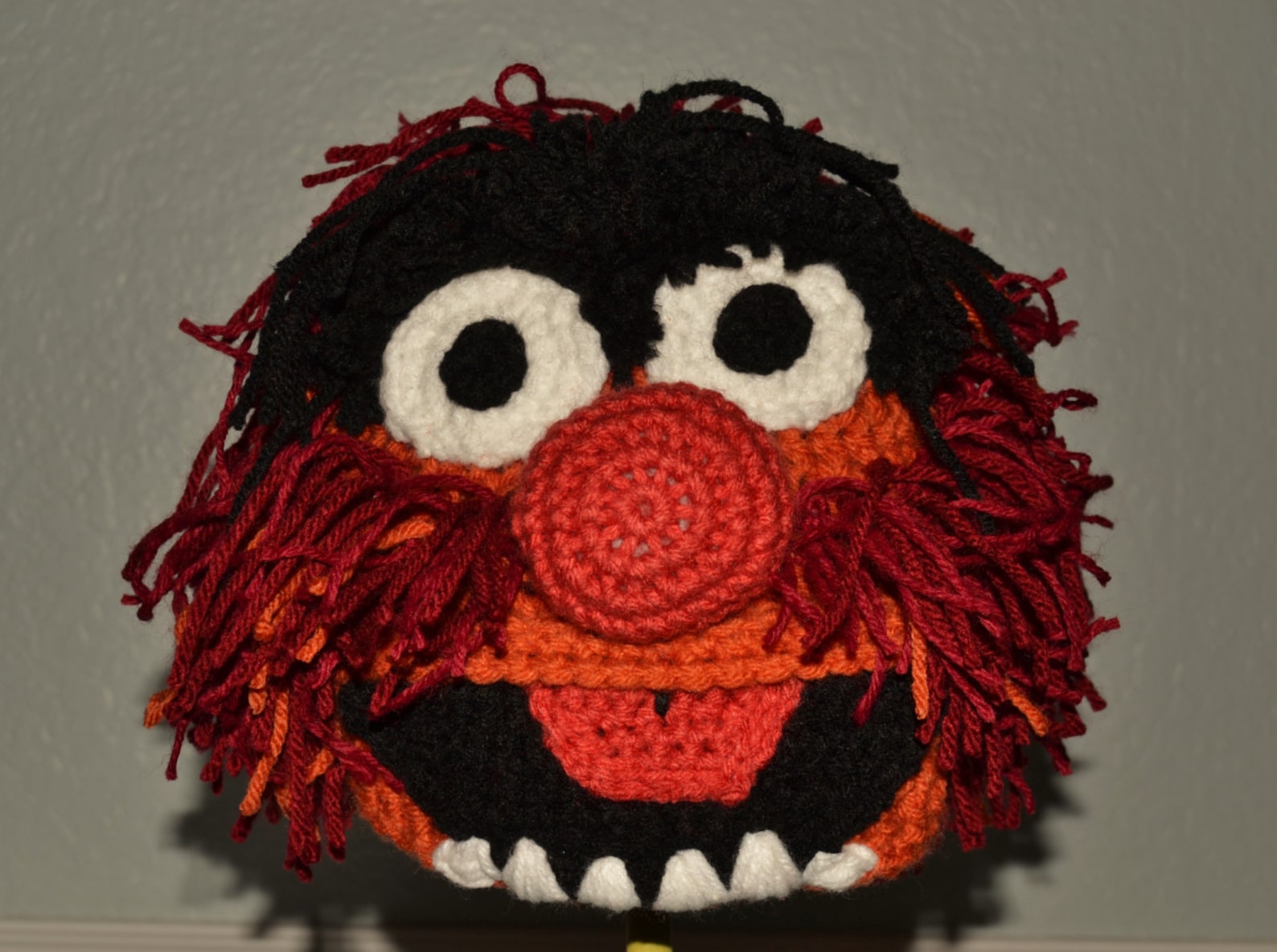 Crochet Animal the Muppet Hat crochet muppets hat | Etsy