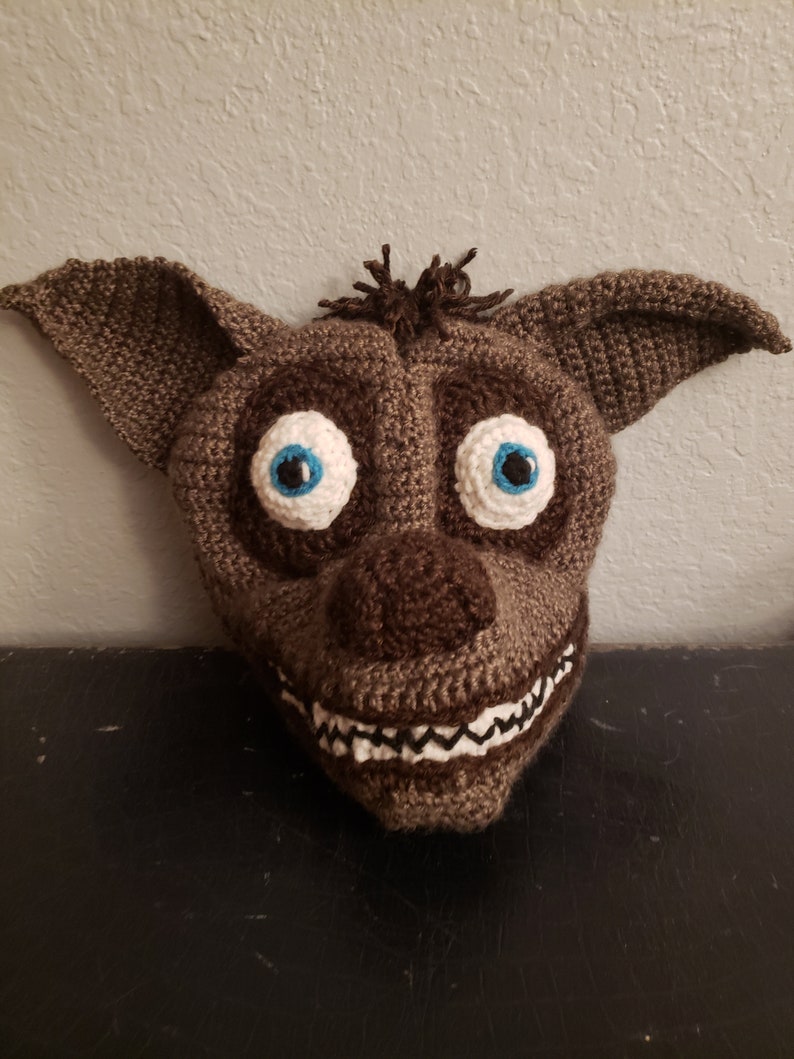 Crochet Harchi the Hyena Hat from Oscar's Oasis cartoon | Etsy
