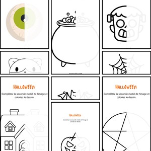 Halloween Activity for Children, Coloring to Print, Drawings to ...