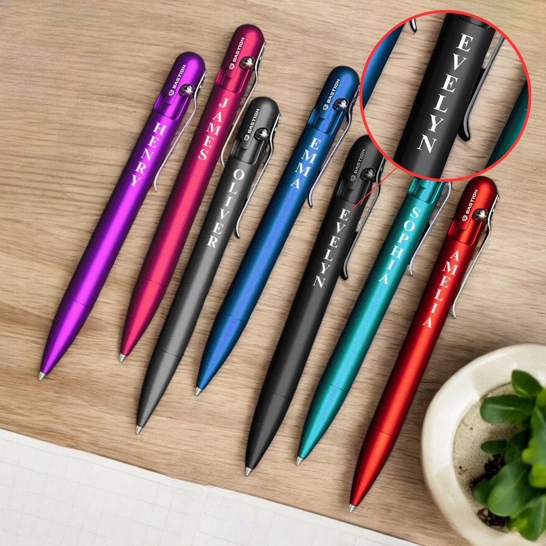 Luxury Personalized Pen, Unique Ballpoint Pen With Custom Engraving ...