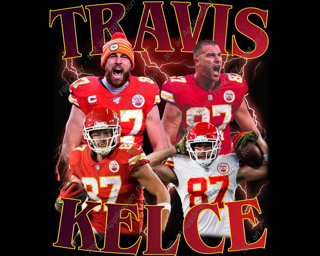 Travis Kelce T Shirt Design PNG Instant Download - Etsy