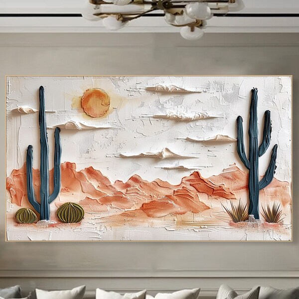 Desert Painting - Etsy