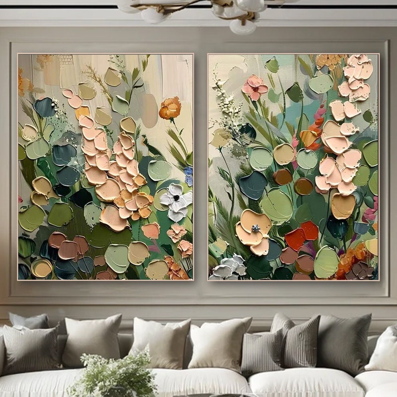 Diptych Art - Etsy