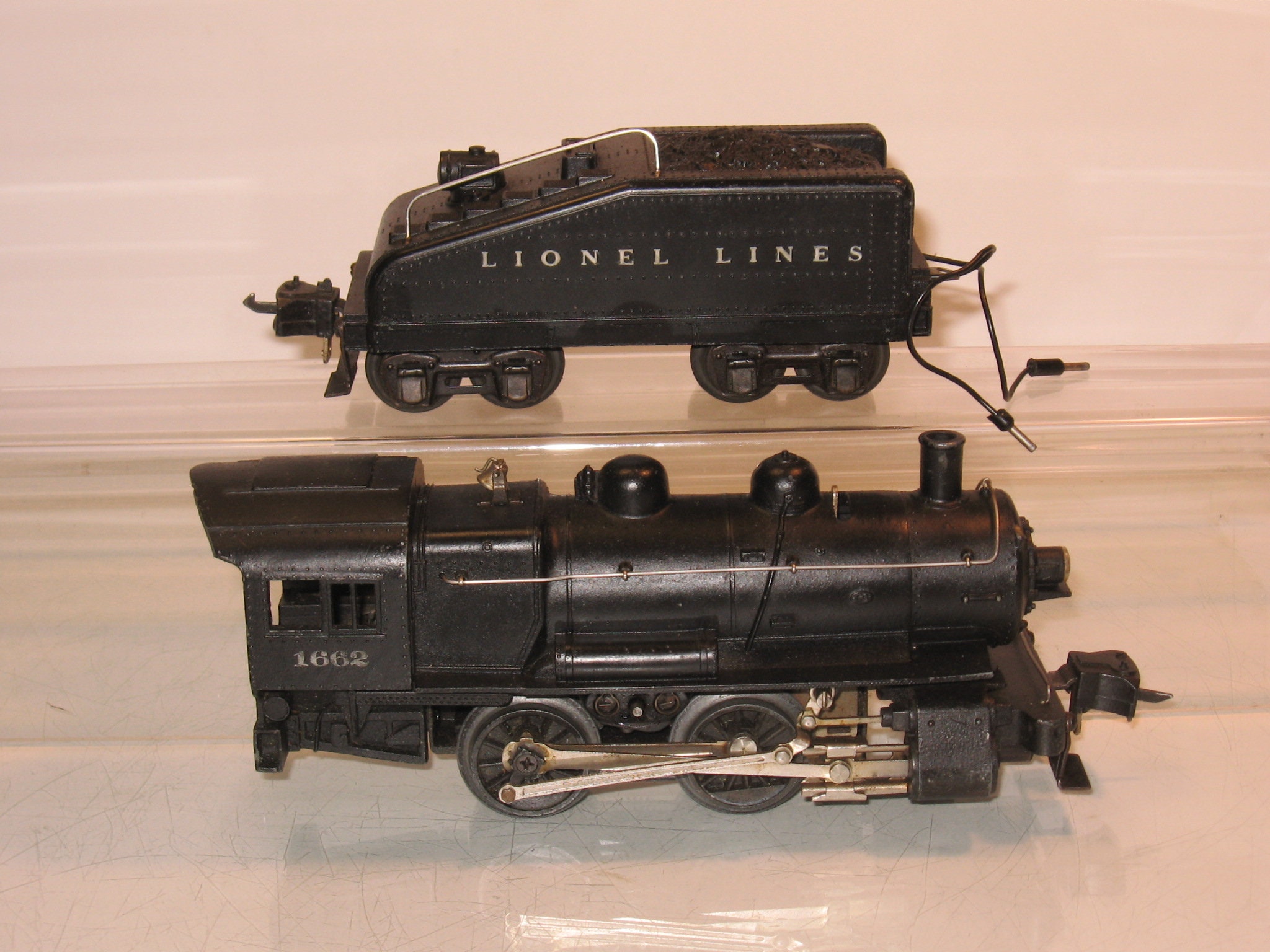 LIONEL Pre War 1662 Steam Engine 0-4-0 & 2203T Tender With Back up ...