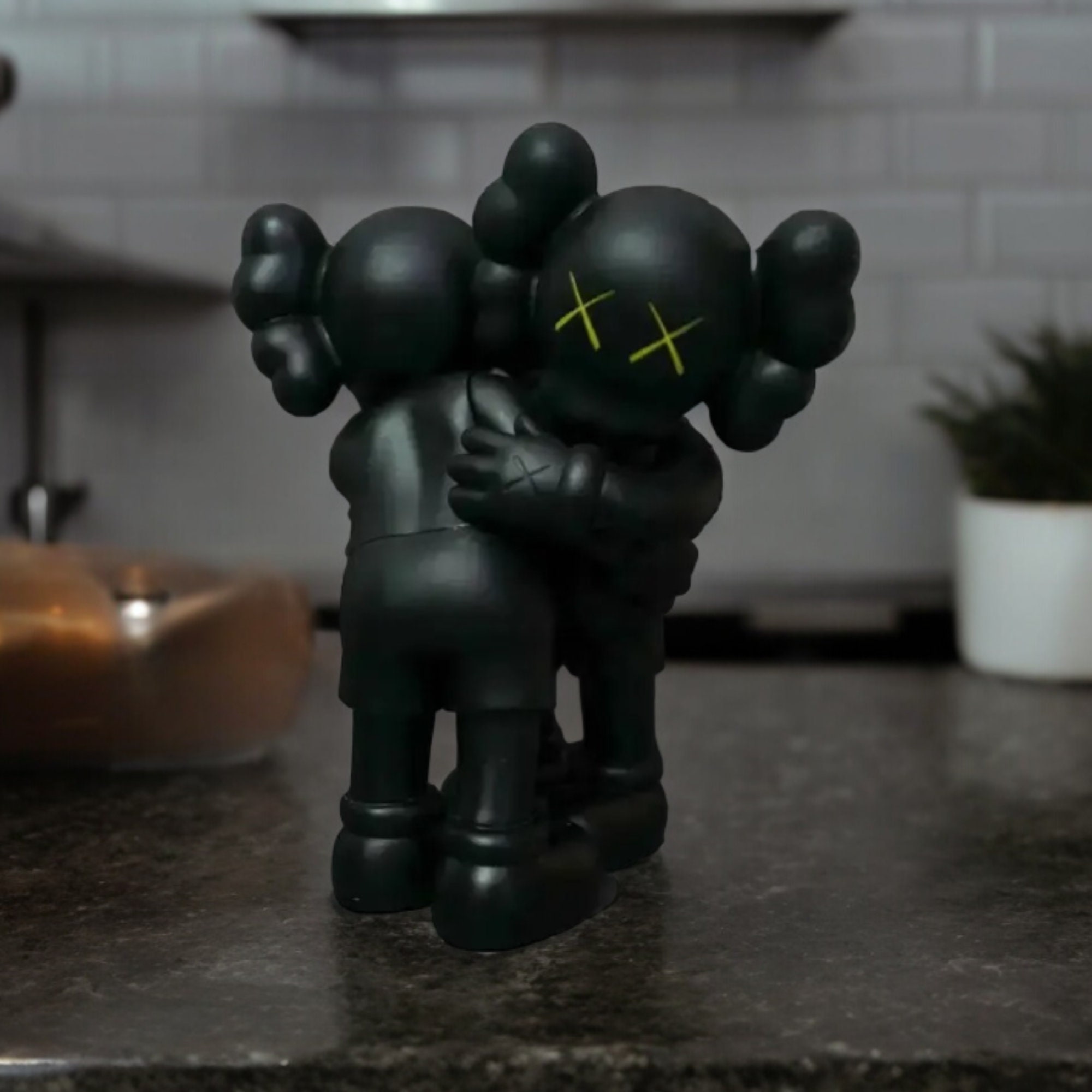 Kaws-inspired Statue Modern Art Decor Trendy Hypebeast Figure Stylish ...