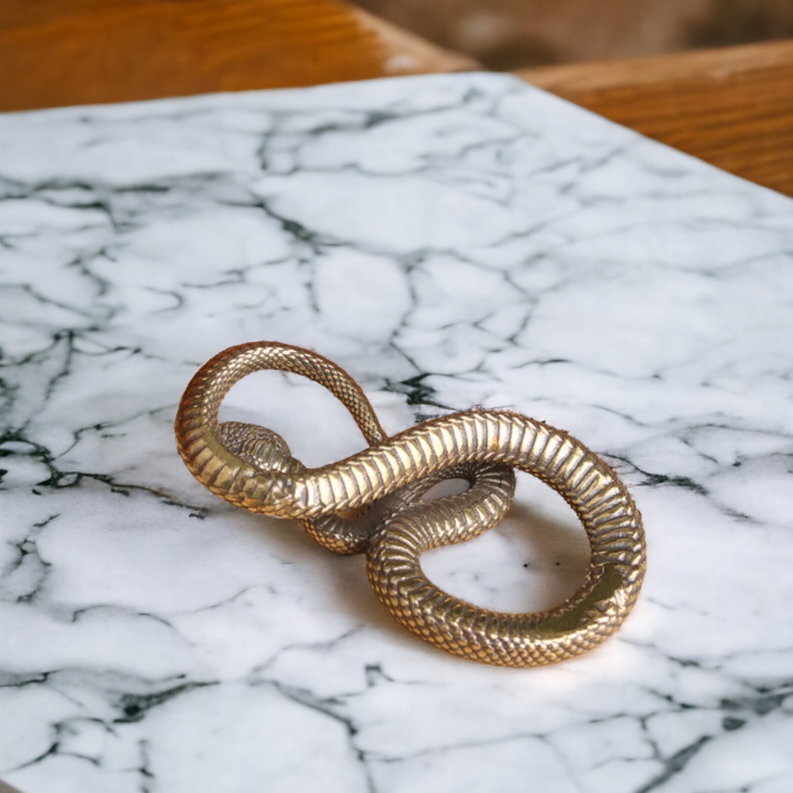 Pure Snake Miniature Decor Garden, Home, and Table Decor Elegant ...