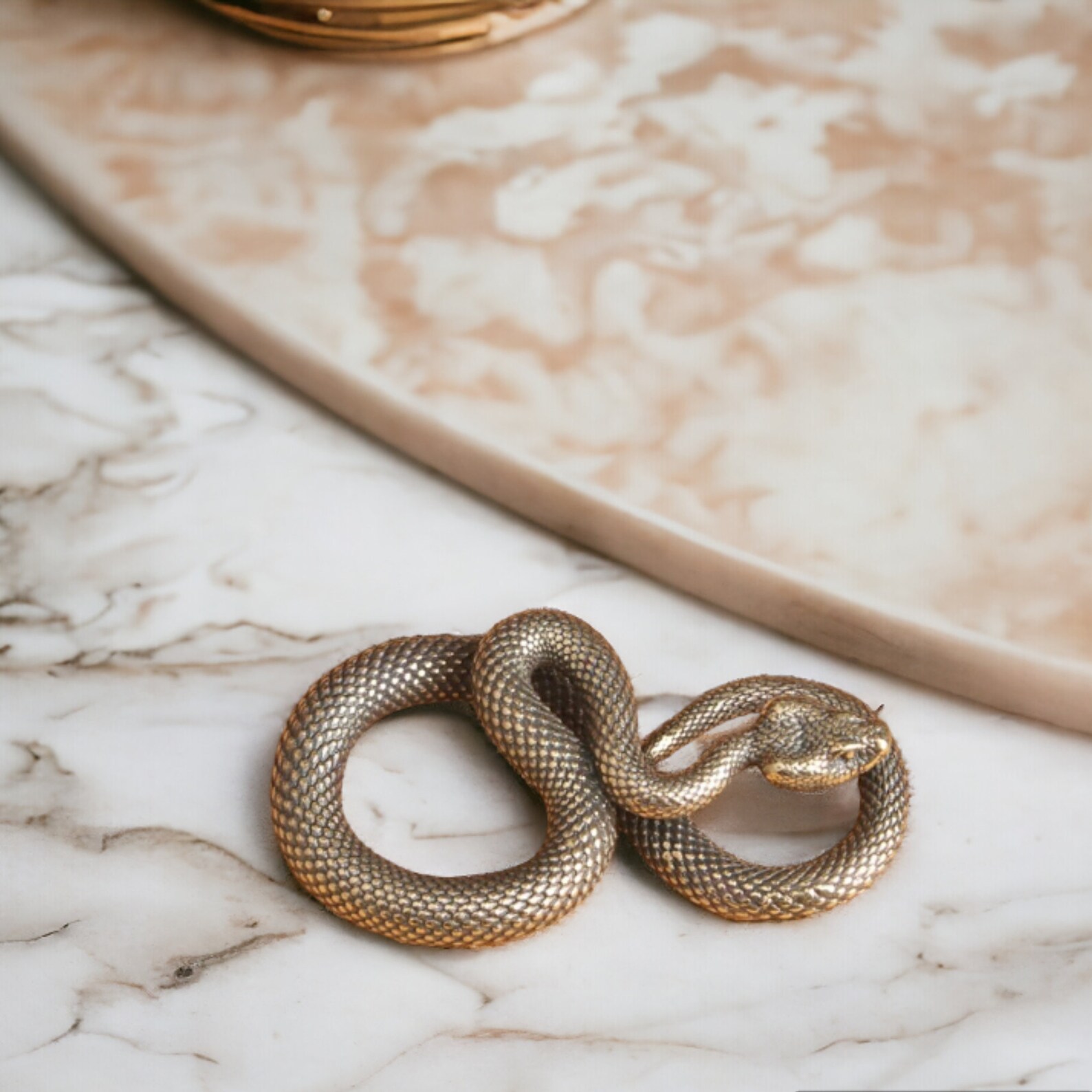 Pure Snake Miniature Decor Garden, Home, and Table Decor Elegant ...